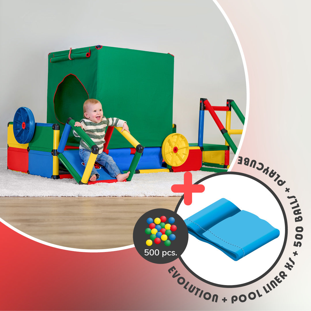 Evolution + Pool Liner XS + 500 Balls + Playcube – QUADRO 中国店